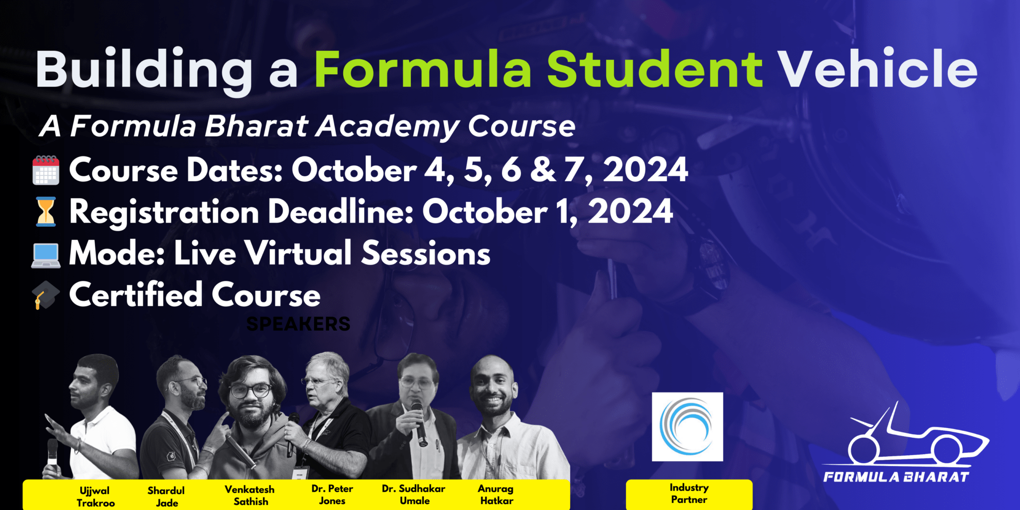 Academy Course – Building a Formula Student Vehicle – Memberships at ...